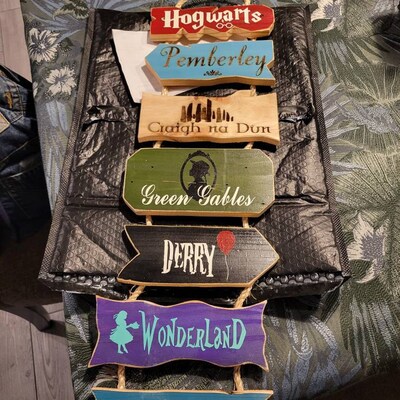 Custom Storybook Sign Set FREE SHIPPING - Etsy