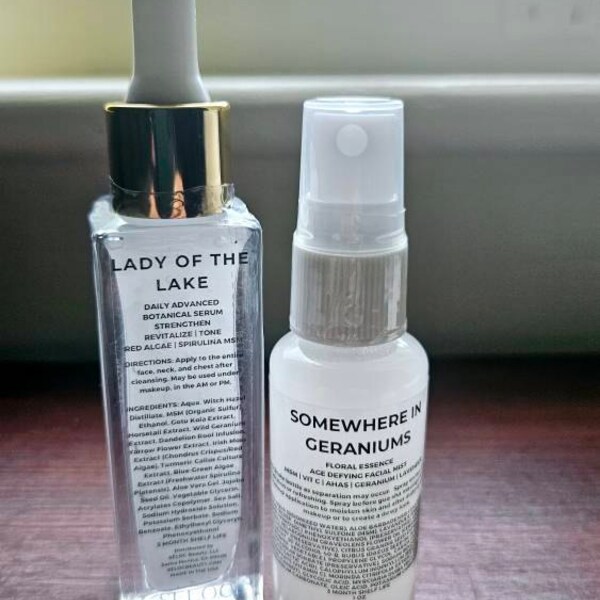 Herbal Violet Botanical Peptide Blend Serum Nourishing Plant Extracts ...