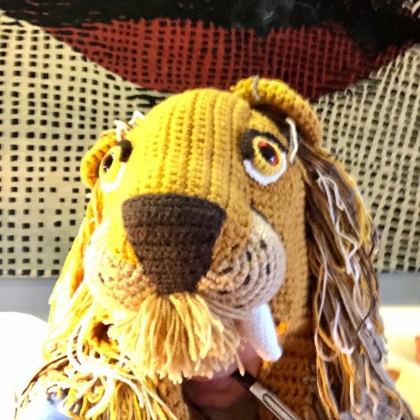 Lion Hat / Crochet Lion Hat / Cosplay / Halloween / Festival Wear ...