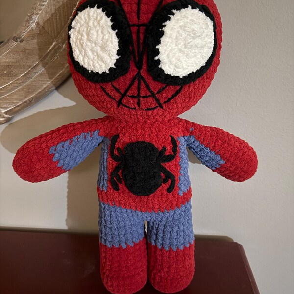Low Sew, Hero Spider Chibi PDF Pattern Instant Download (amigurumi ...