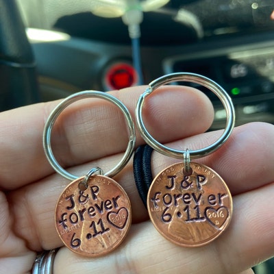 Custom Daddy Penny Keychain Daddy Keychain Dad Keychain - Etsy
