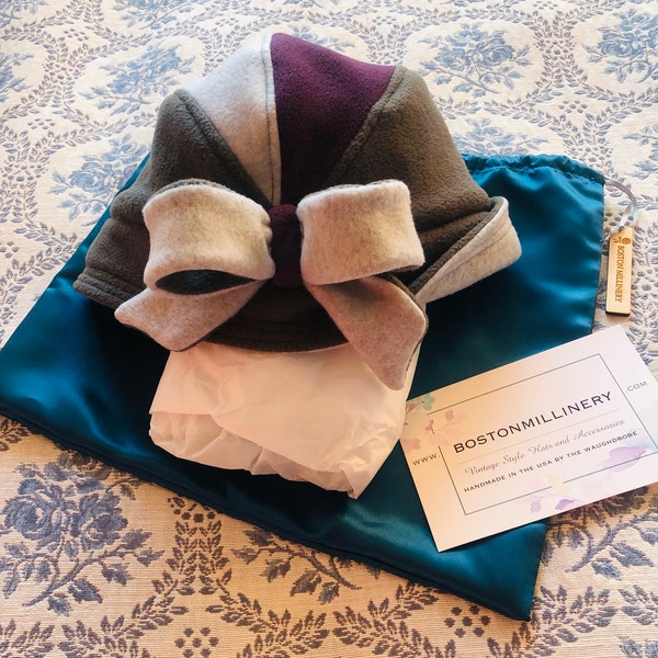 Cute Beret, Eggplant Plum Velvet, Beret Hats for Women, Satin Lined ...