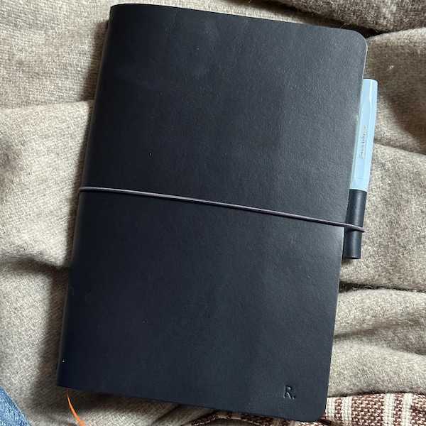 Travel Journal A5, Refillable Leather Journal, Premium Leather Notebook ...