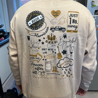 Country Music Portrait Line Art Country Merchandise Country Music Gift ...