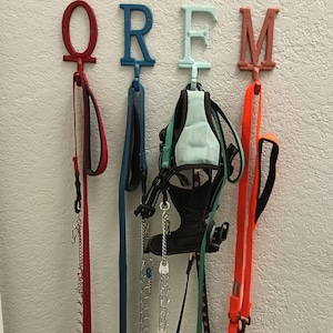 Number Wall Hook / Custom Painted Number Hook / Sports Number - Etsy