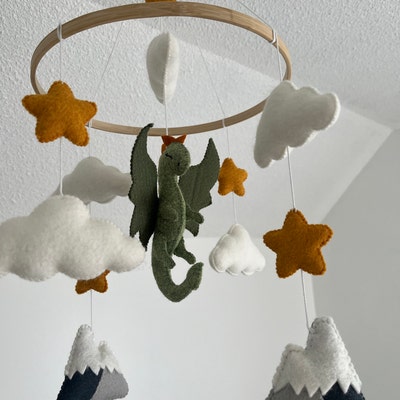 Bee Mobile/ Ladybug Mobile/ Baby Girl Mobile/ Baby Mobile/ Handmade ...