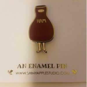 Scout's Ham Costume Enamel Pin Literary Lapel Pin // Hard Enamel Pin ...