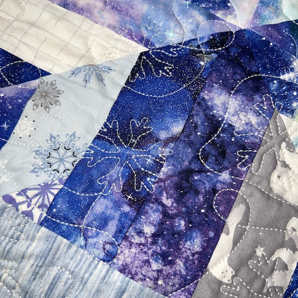 Snowflake Quilting Embroidery Design. Snowflake Quilt Block Embroidery Design. Christmas ...