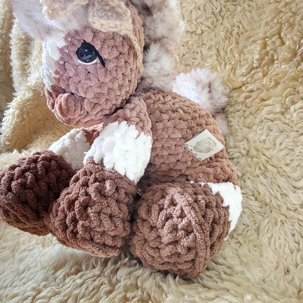 Paylin the Pony STUFFIE Crochet Pattern | No Sew Low Sew Crochet ...