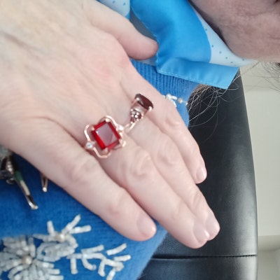 2.55cts Alexandrite Gemstone Engagement Ring, Alex Stone Ring, Bridal ...