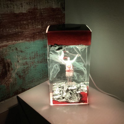 Orca Shark and Couple Diver Resin Night Lights-whale Shark and Humpback ...