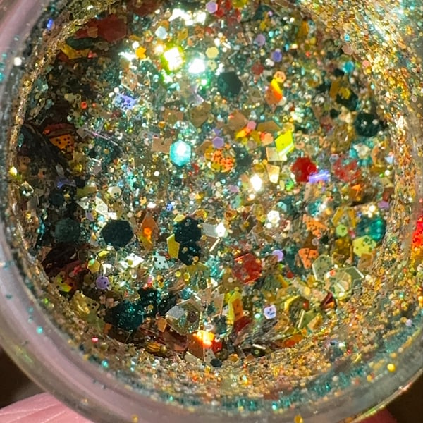 TEENY BIKINI Hot Coral Neon Ultra Fine Glitter | Neon Glitter | Ultra ...