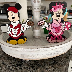 Disney Inspired Tiered Tray Decor Mickey Decor Minnie Decor - Etsy