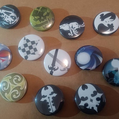 TWEWY Starter Set 8 1-1/2 Pinback Buttons - Etsy