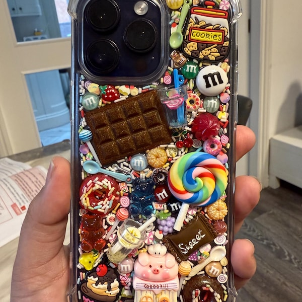 Phone Case. Bling Cases. Handmade. Junk Phone Case. Gift for Her/them ...