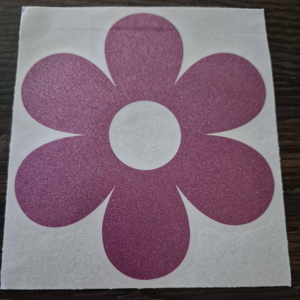 Flower Gas Tank Decal, Flower Decal for Car, Floral Sticker, Daisy ...