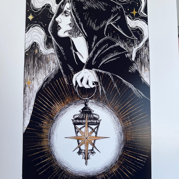 Ghost Nun of Borley Rectory - Original Pen and Ink Drawing - Etsy