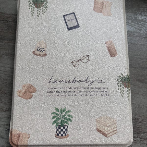 Clear-back Kindle Case | Flip Cover for Kindle Paperwhite, Colorsoft ...