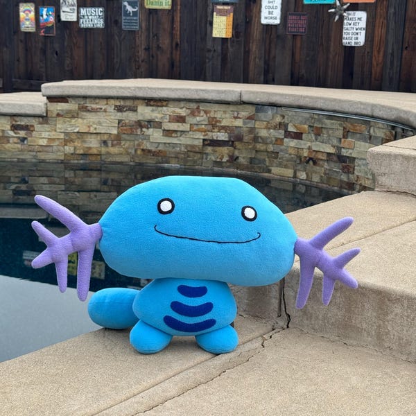 Aqua Teen Hunger Force Meatwad Plush, Handmade Meatwad Soft Toy 6.3in ...