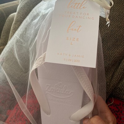 A Little Treat for Your Dancing Feet, Flip Flop Tags, Dancing Shoes ...
