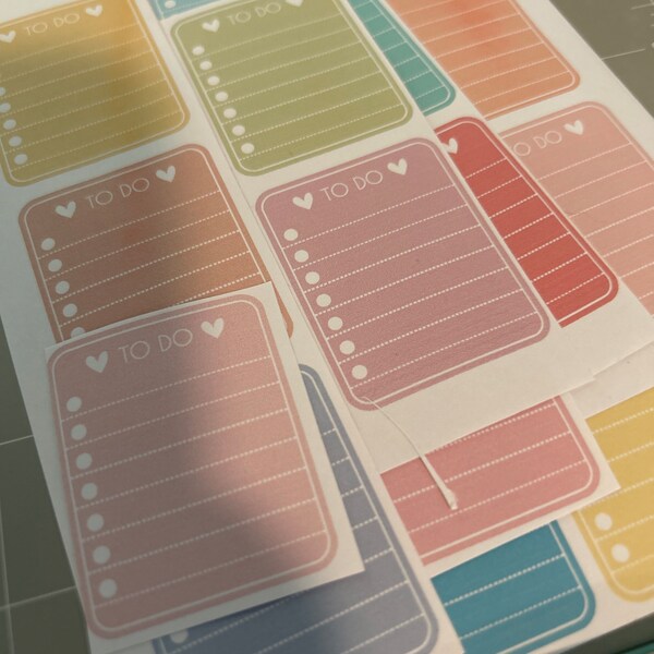 Sidebar Checklist, to Do Checklist, Notes Stickers, Erin Condren ...