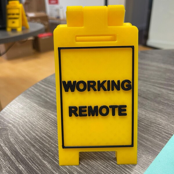 ON A CALL - Mini Floor Sign - Custom Colors - 3D Printed - Etsy