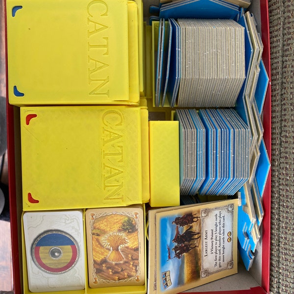 Organizer for Catan + Seafarers + 5-6 Player Extensions With Player ...