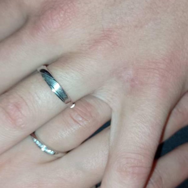 925 STERLING SILVER Fuji Mountain & Sakura Couple Rings • Free Engraved ...