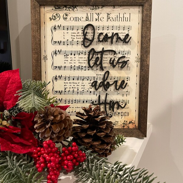 Christmas Sign, Christmas Wooden Sign, Christmas Decor, Farmhouse ...