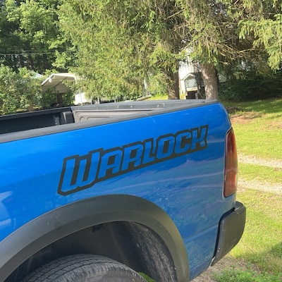 RAM TRX Bedside Decals TRX Eating Raptor Easter Egg Logo set of 2 - Etsy