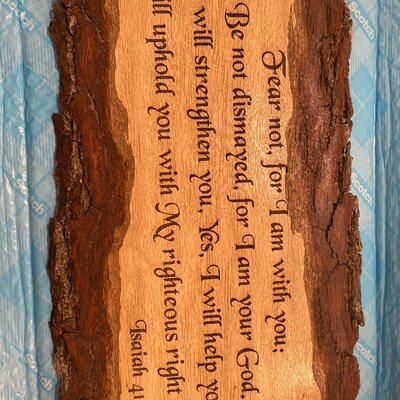 Custom Bible Verse on Unique Wood Pieces - Etsy