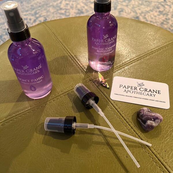 PSYCHIC VAMPIRE REPELLENT – Protection Mist - Gem-infused Aromatherapy ...