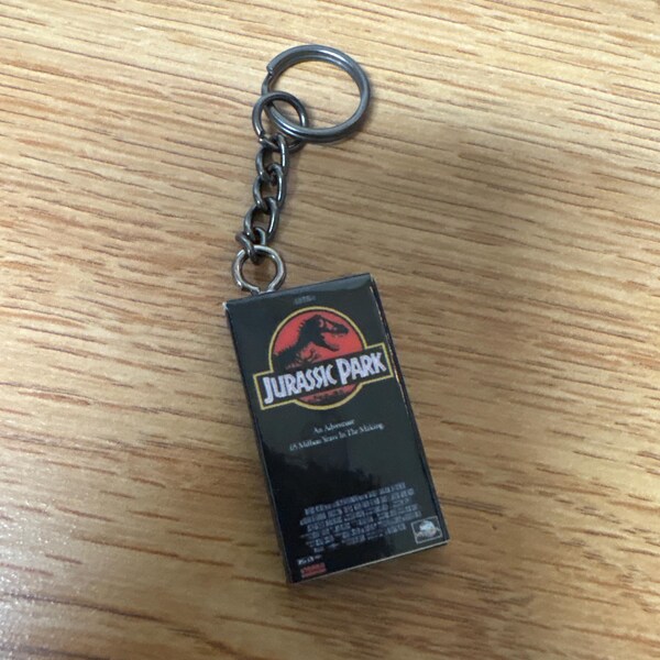 Miniature VHS Inspired Movie Keychain Charm Tons of Titles You Choose ...