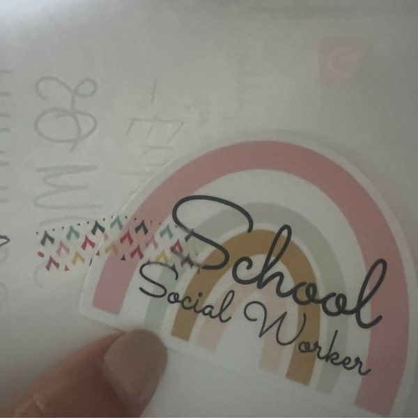 Social Work Sticker, Progress Notes, Social Worker Decal, Casework ...