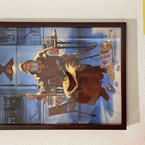 THE GOLDEN WIZARD Art Print, Signed and Numbered by the Artist on Epson ...