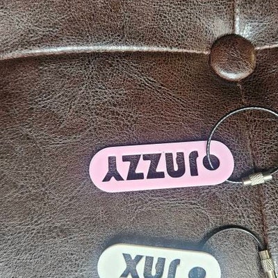 Custom Designs Personalized 3D Name Tags for Bags, Backpacks, Sports ...