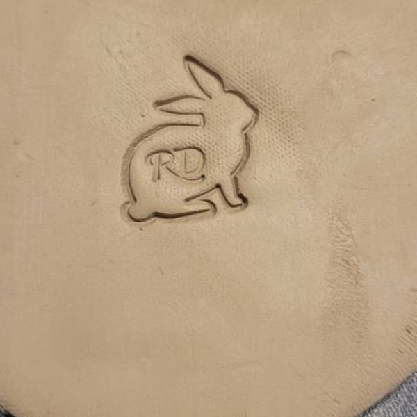 Custom Clay Signature Stamp, Monogram Pottery Stamp, Ceramic Stamp for ...