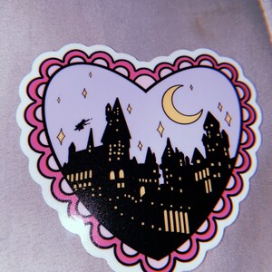 Dreamy Magical Castle Sticker - Etsy