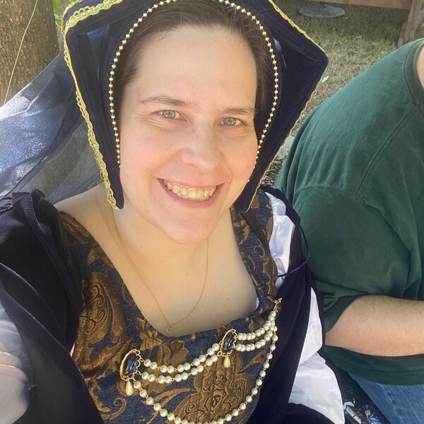 Pink French Hood With Veil - Etsy