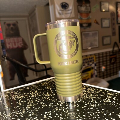 Business Logo Insulated Tumbler Custom Engraved Coffee Mug Your Logo ...