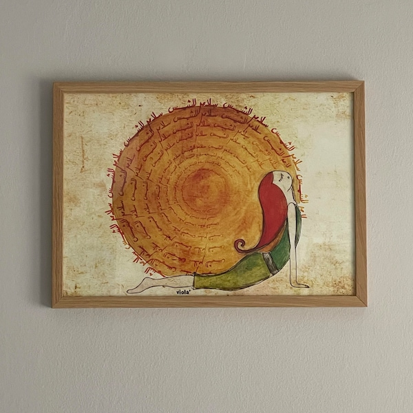 Art Print "be Water", Rumi Wall Art, Rumi Poem Print, Poetry Print Gift ...