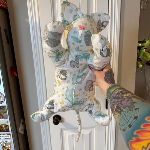 Sleeping CAT Sewing Pattern UNPRINTED Advance 6931 Toy Stuffed Animal ...