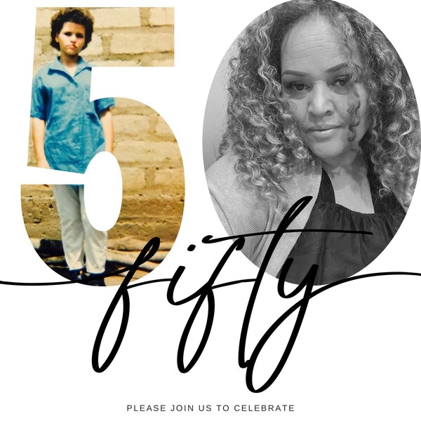 50th Birthday Invite, Look Who's 50, 50th Birthday Invitation With ...