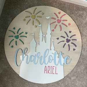 Mario Yoshi Custom Name Sign Circle Sign Nursery Decor Bedroom Decor ...