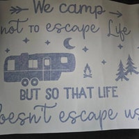 Funny Rv Decal, We Haven't Been Everywhere but It's on Our List Adventure Awaits, Rv Decor, Rv ...