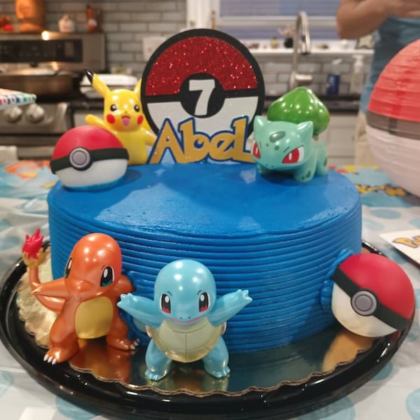 PERSONALIZED Pokemon Pokeball Inspired Name and Number Die Cut/party ...