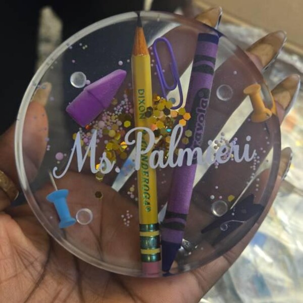 Teacher Shadow Box, Teacher Gifts, Teacher Appreciation Gifts, Pencil ...