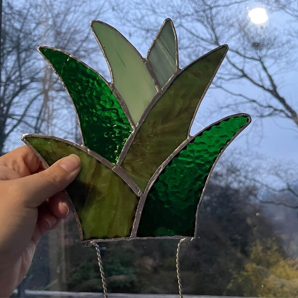 Stained Glass Moon Float - Etsy