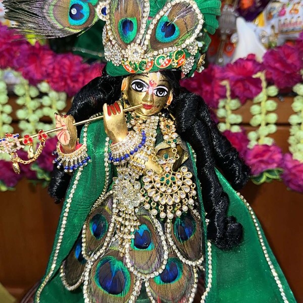 Radha Krishna Jodi Dress - Etsy