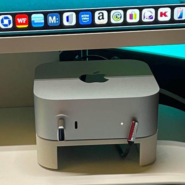 Apple Mac Studio & Mac Mini Under Desk Mount - Etsy